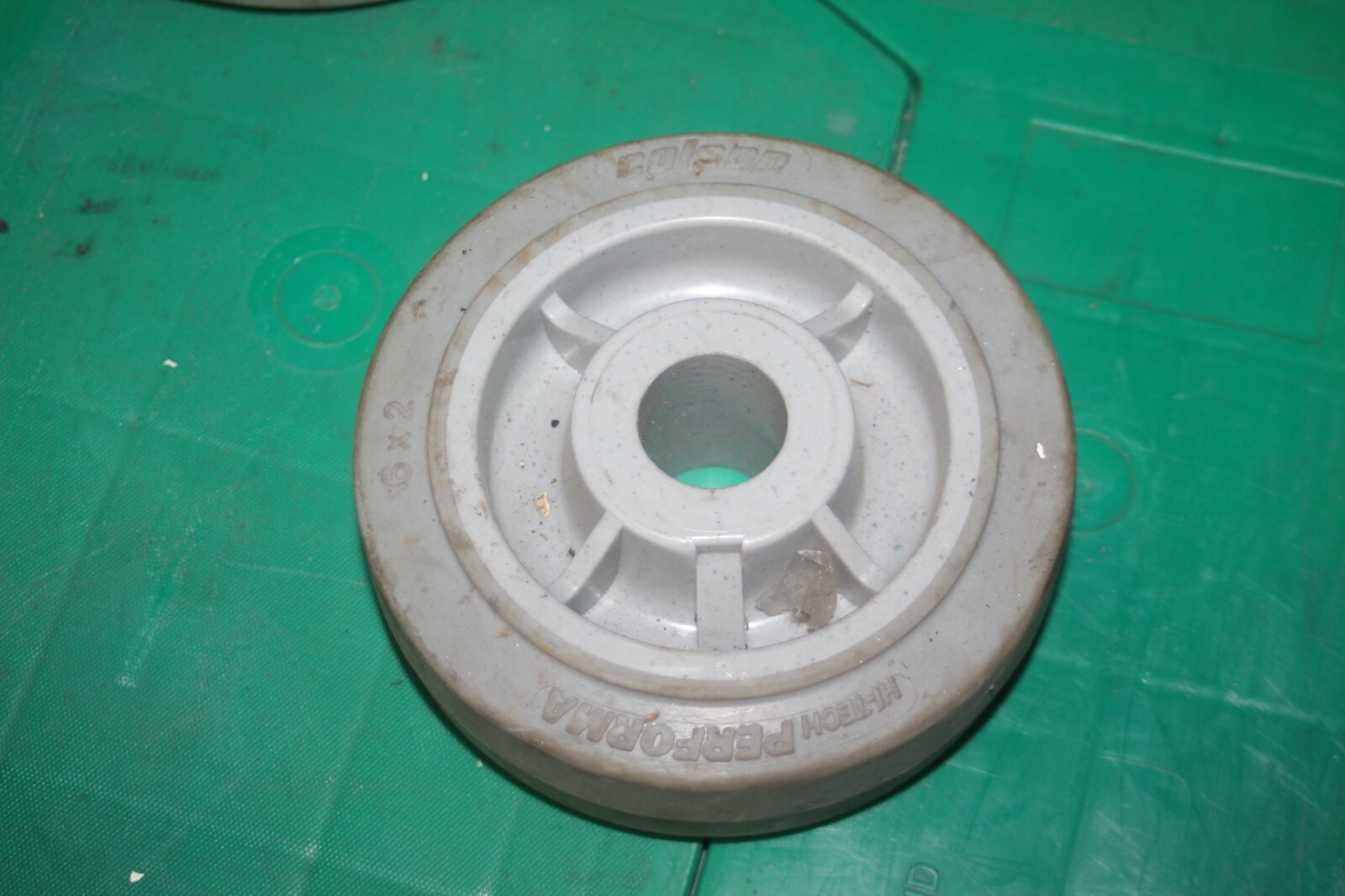 Colson 6x2 Rubber Roller Bearing Wheel | eBay