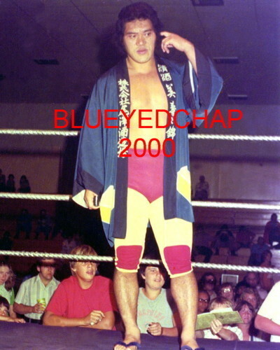 STRONG KOBAYASHI WRESTLER 8 X 10 WRESTLING PHOTO NWA WWWF | eBay