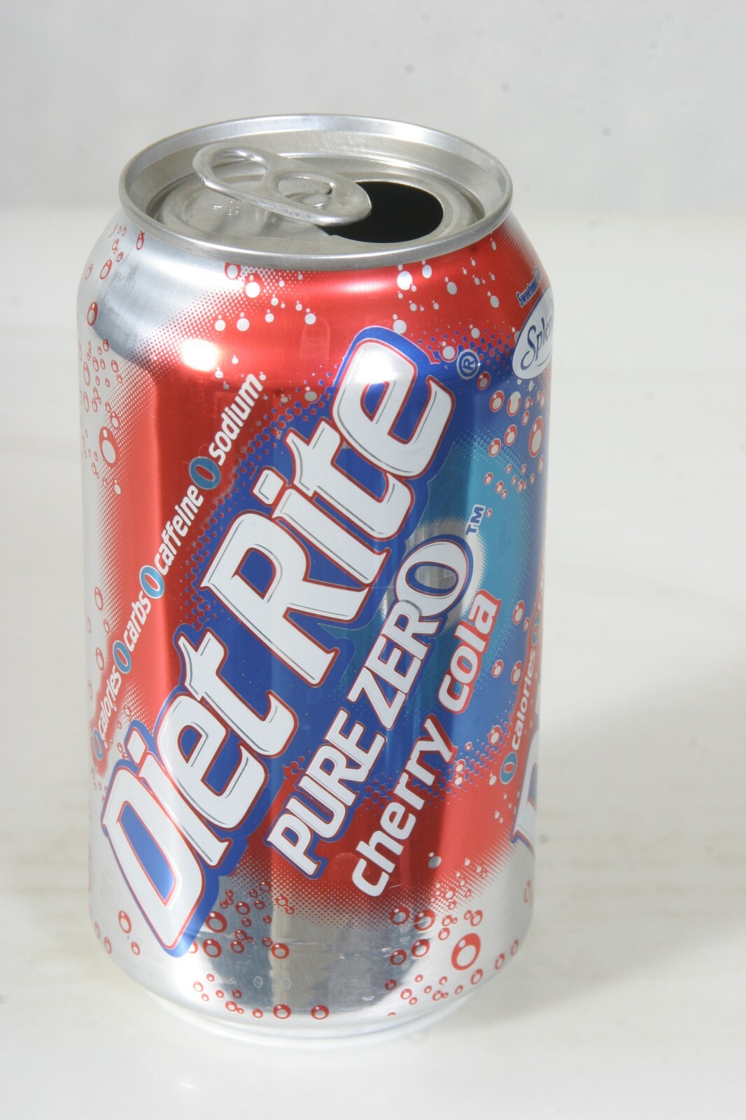 Diet Rite Pure Zero Cherry Cola Soda Can | eBay