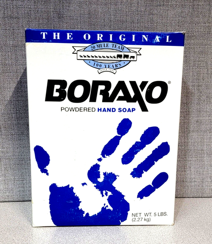 Boraxo Powdered Hand Soap Box 5 Lb Pound Original Blue Box The Original ...