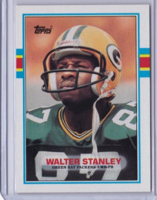 1989 TOPPS FOOTBALL #381 WALTER STANLEY GREEN BAY PACKERS (ID89) | eBay
