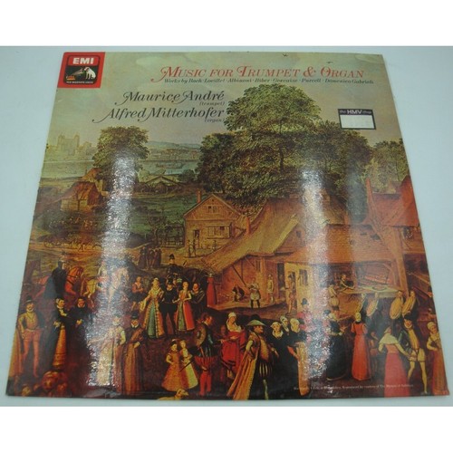 Maurice André/Alfred Mitterhofer - music for trumpet & organ LP 1977 UK ...