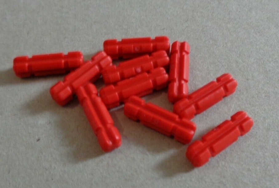 LEGO Technic 4142865 - 32062 2m Cross Axle W/ Groove Red X24 for sale ...