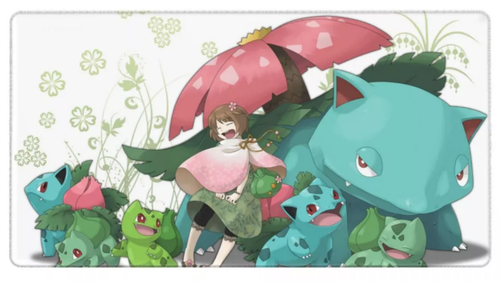 Bulbasaur Board Card Game Pokemon Playmat Games Mousepad Play Mat of ...