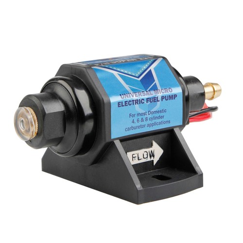 Universal 12V Micro Fuel Pump Electric Gasoline Inline Low Pressure 5 ...