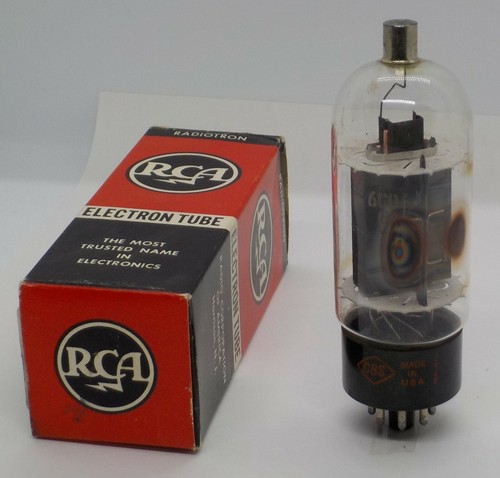 6CD6GA Beam Power Tube, Tested NOS CBS Brand in RCA box | eBay