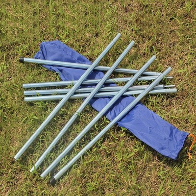 Support Rod Rod Silver Simple Shelter Poles Supports Black Canopy ...