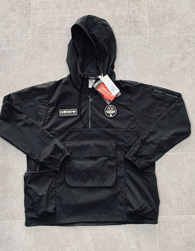 ADIDAS SPEZIAL FC SMOCK, JACKET BLK - Changeable Badges - SPZL / JUST ...