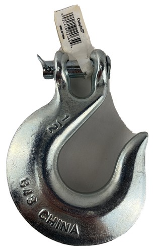 Campbell 1/2" Eye Slip Hook Grade 43 Zinc Plated Working Load Limit ...
