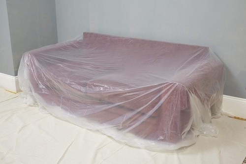 ProDec Polythene Dust Sheet Decorators Furniture Floor Cover Painting ...