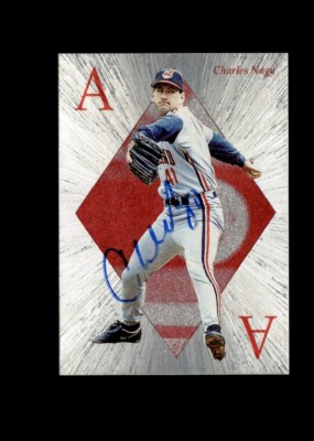 Charles Nagy 1993 Score Select - Aces Indians authentic autographed ...