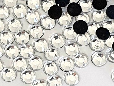 1440 Bulk DMC Hotfix Clear Rhinestone SS6 2mm Iron On Crystal Hot Fix ...