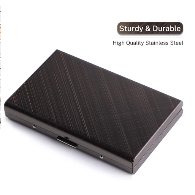 RFID Credit Card Holder Protector Metal Holders Case Wallet for Woman ...