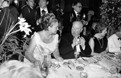 The Begum Aga Khan and Alfred Hitchcock, at Cannes 1963 Old Photo | eBay