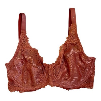 Target Bra 12DD Lace Underwire Taupe Brown NWOT | eBay Australia