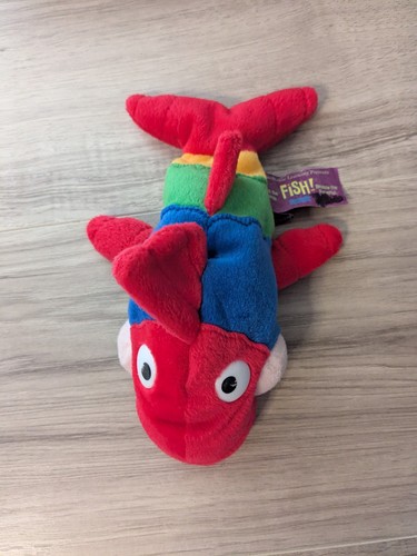Floppy Multicolor Rainbow Fish Bean Bag Plush Toy | eBay