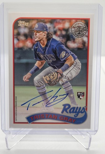 Tristan Gray 2024 Topps 35th Anniversary Rookie On-Card Auto –🔥 Call-Up ...