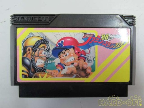 Namco Professional Baseball Family Stadium 88 Famicom Software EQg02 | eBay