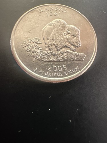 2005 D Kansas Quarter Detached Leg Error | eBay