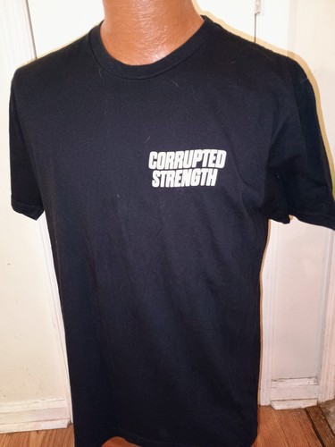 Corrupted Strength Gym Home of the Misfits Men's Large Black T-Shirt ...