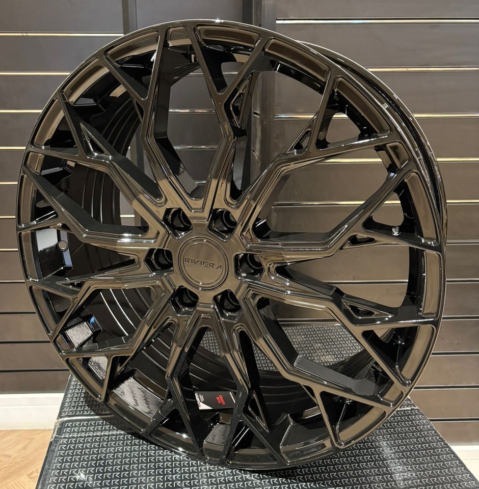 20" NEW 2024-26 FORD TRANSIT CUSTOM MK2 RIVIERA RF5 GLOSS BLACK 8J ...