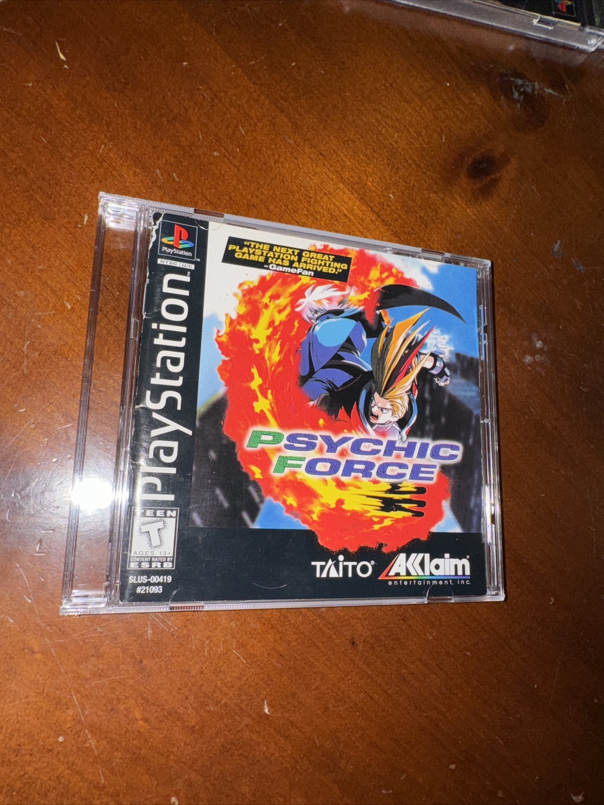 Psychic Force (Sony PlayStation 1, 1996) Loose W/ Manual | eBay