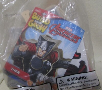 Model Marvel Avengers THOR Lowe's Build and Grow Wooden Kit with Patch ...