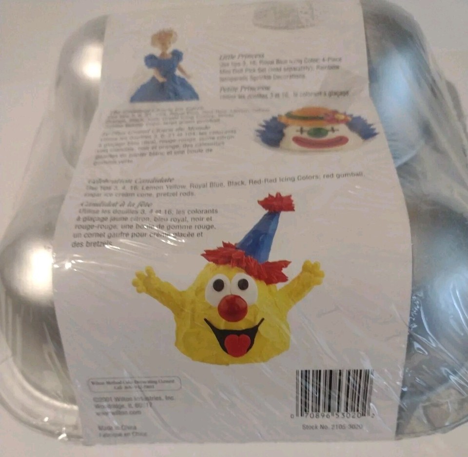 Wilton Mini Wonder Mold Cake Pan Factory Sealed ©2001 | eBay