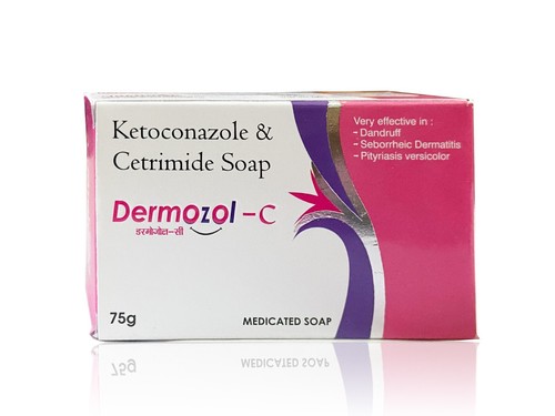 Dermozol-C Soap - Antifungal Soap -75 gm Qualimak by Globin ...