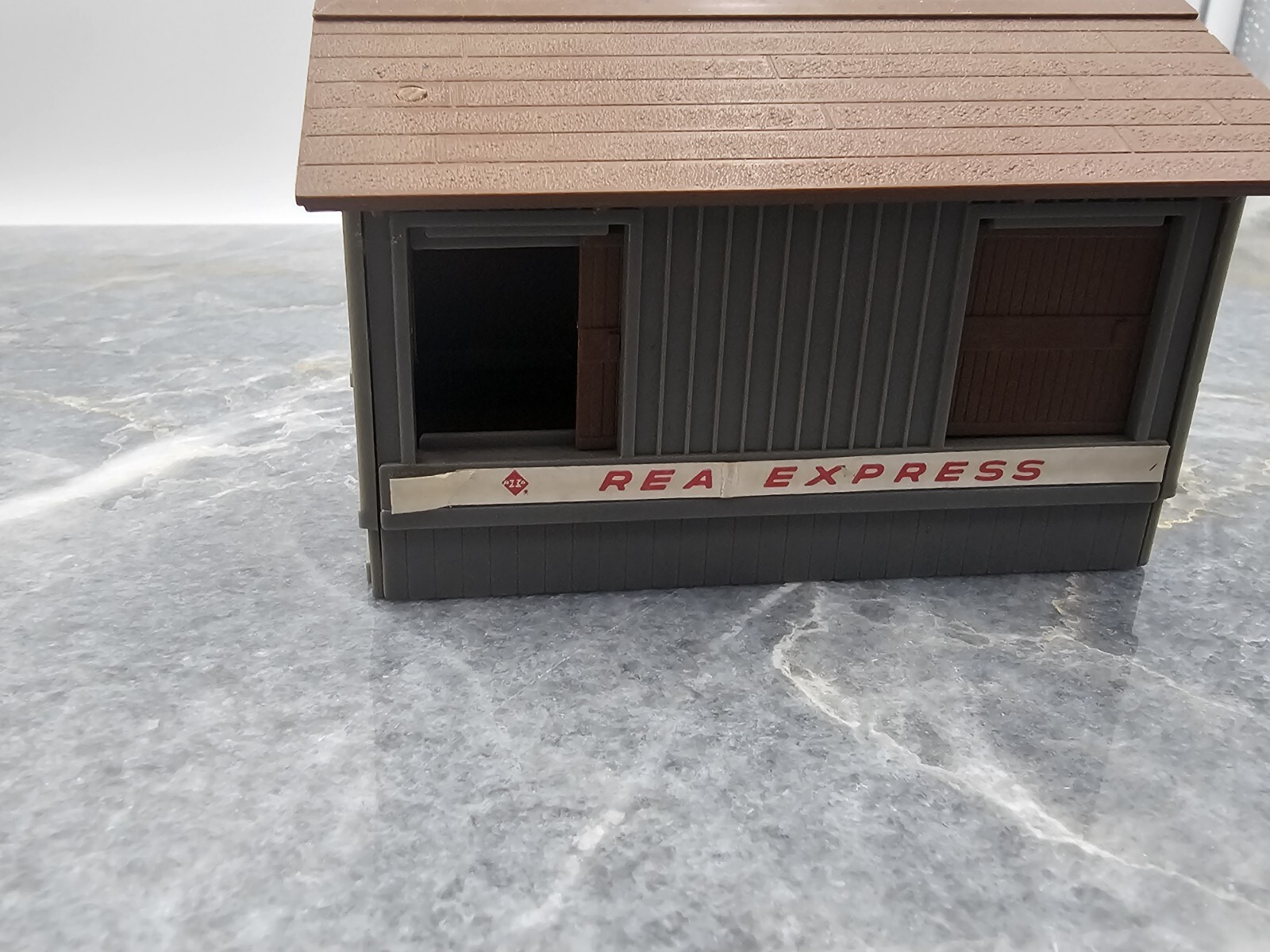 Vintage Built HO Scale Freight Depot Station Building For Train Layout ...