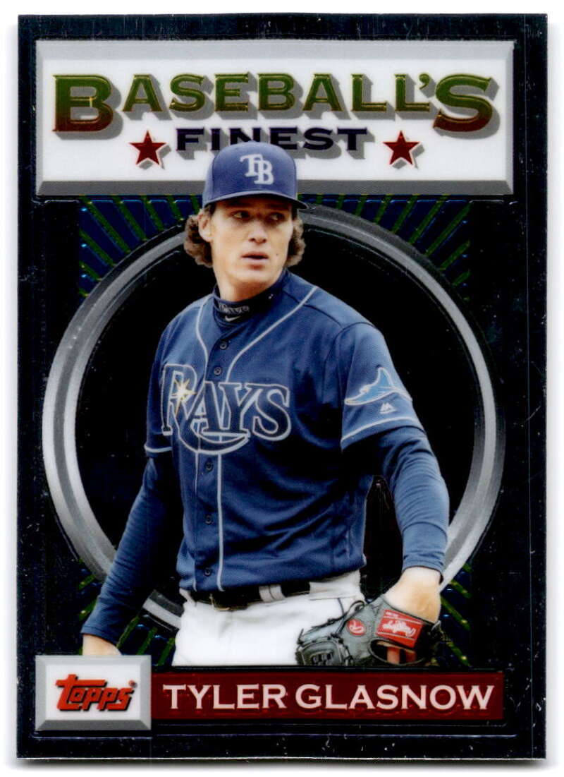 2020 Topps Finest Flashbacks #130 Tyler Glasnow Tampa Bay Rays | eBay