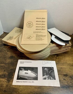 Miracle Mate Platinum Canister Vacuum Complete Set W 24 Bags + 2 ...