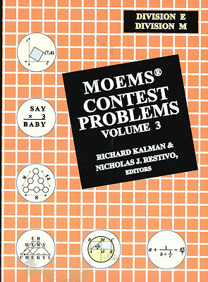 Math Olympiad Contest Problems for Elemnetay & Middle School Volume 3 ...
