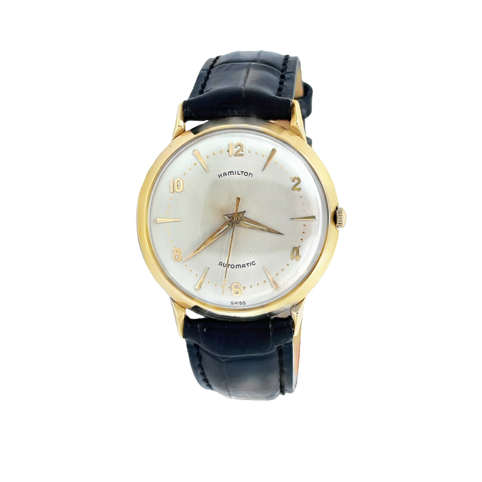 Hamilton Automatic Watch 14K Yellow Gold C.1950's All Original Serviced ...