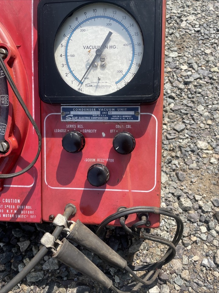 Sun 500 Distributor Tester Diagnostic Machine. Great Shape Free Ship 👍 ...