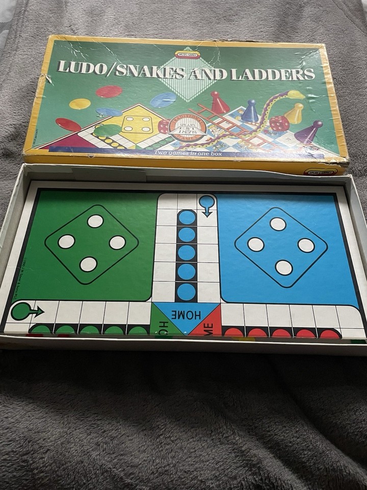Ludo Snakes and Ladders Board Game | eBay UK