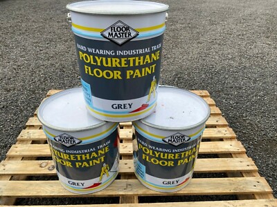 PM GARAGE FLOOR PAINT POLYURETHANE (LIGHT GREY) 5LTR | eBay UK
