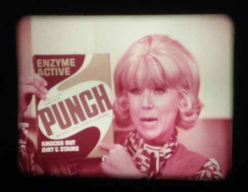 PUNCH DETERGENT w/ Sheila MacRae - COMMERCIAL (1970) 16mm | eBay