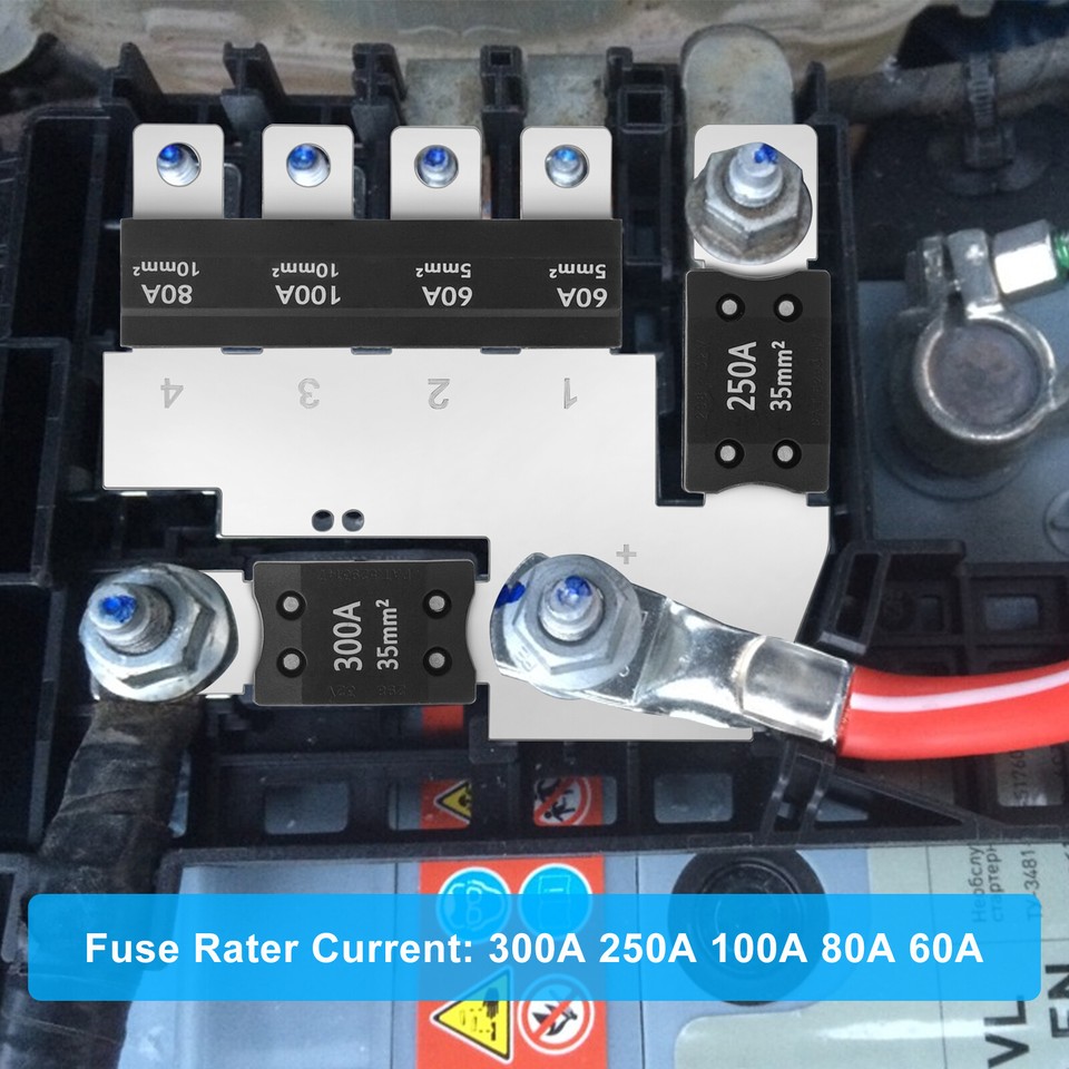 300A-250A-60A-100A-80A Front Compartment Main Fuse Block Plate 13289598 ...