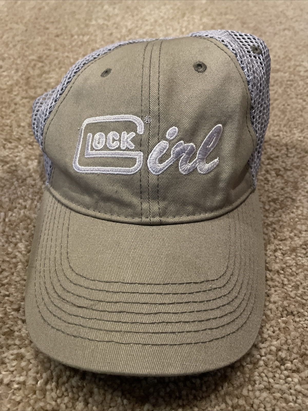 Glock Girl Ladies Adjustable Mesh Back Firearms Hat/B… - Gem