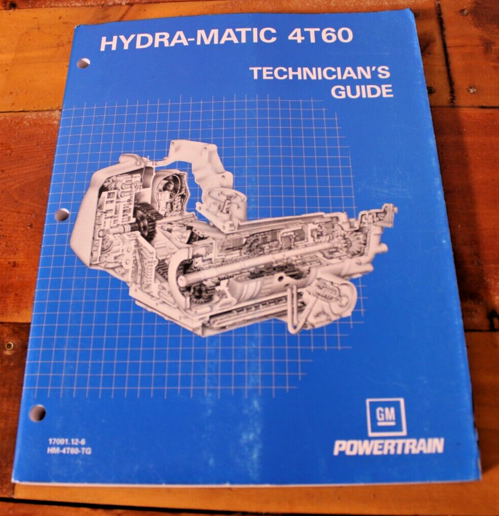 November 1994 GM General Motors Hydra-Matic 4T80-E Technicians Guide ...
