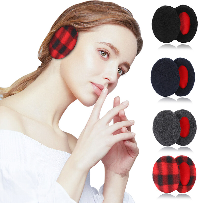 4 Pairs Women Men Winter Bandless Ear Warmer Earmuffs Cover Unisex ...