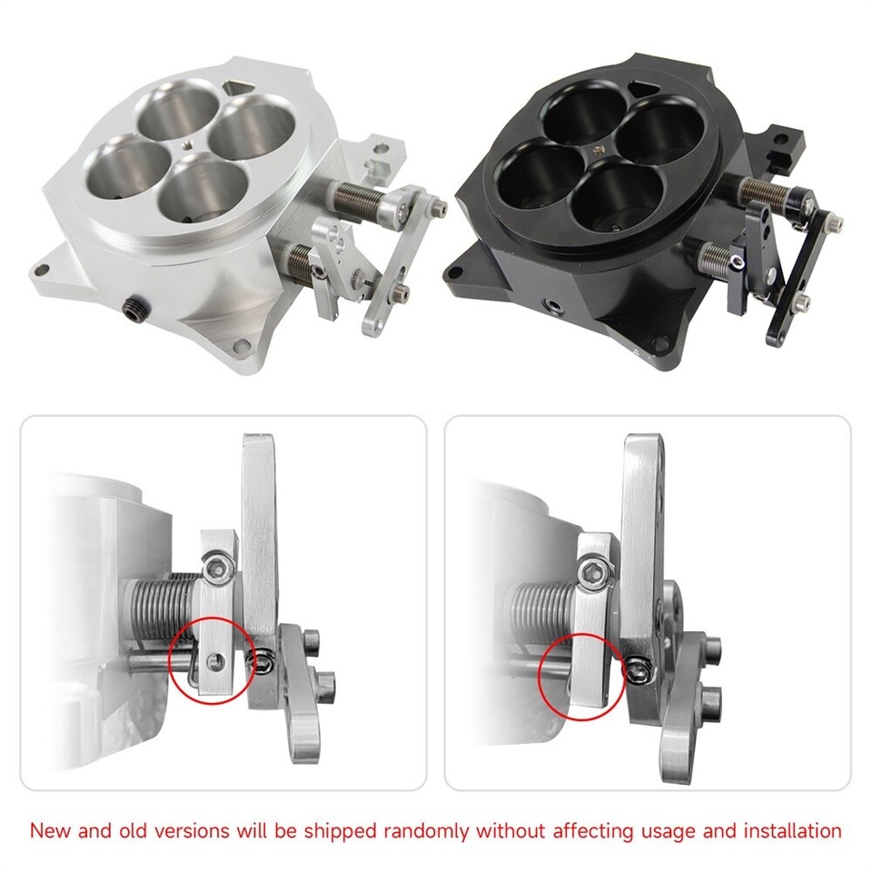Billet 1000CFM 4150 Flange Carburetor Throttle Body 1.75" Core 4 Barrel ...