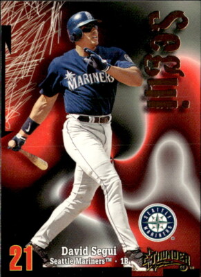 1998 Circa Thunder David Segui 285 Seattle Mariners | eBay