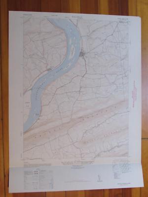 Halifax Pennsylvania 1947 Original Vintage USGS Topo Map | eBay