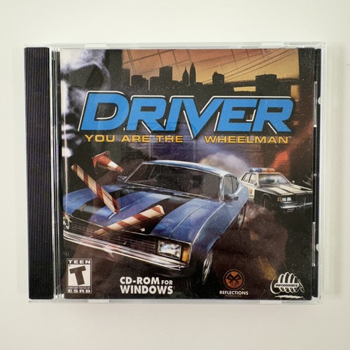 Driver: You Are The Wheelman PC CD-Rom 1999 Windows Racing Video Game ...