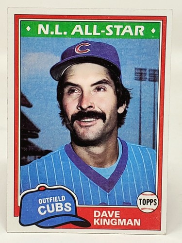 1981 Topps Card #450 - Dave Kingman Chicago Cubs | eBay