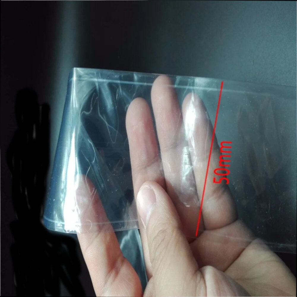 4 Meters Food Grade Casings for Sausage Salami Wide 50mm Shell Plastic ...