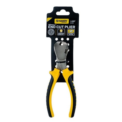 Plier Premium End Cutting Comfort Grip Handle Black & Yellow 150mm ...