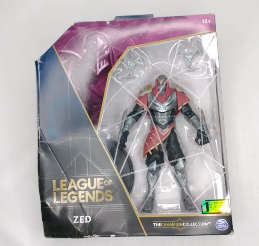 League of Legends The Champion Collection Zed 6" Action Figure New ...